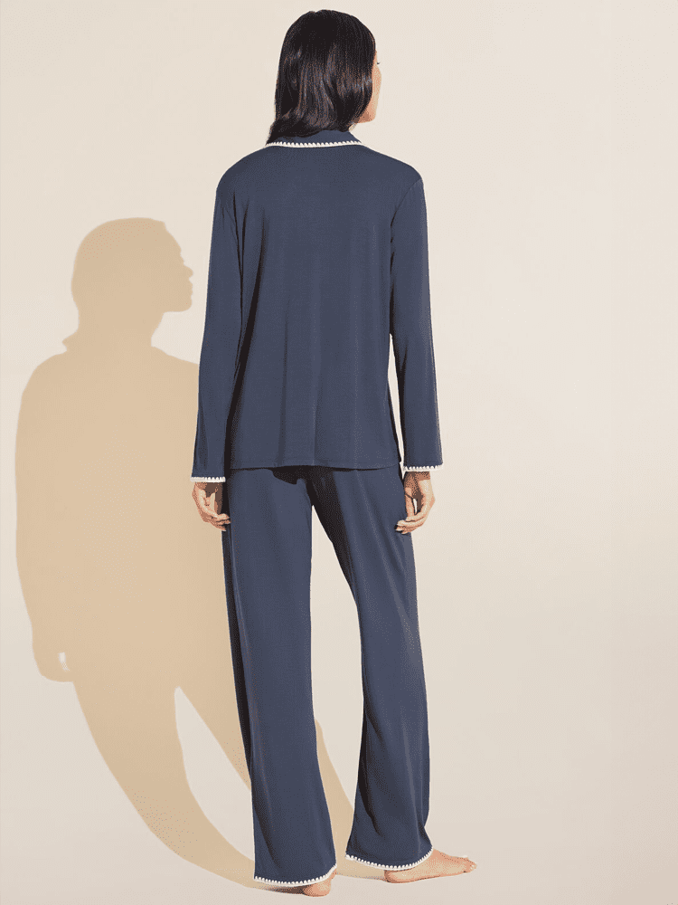 Custom Modal Fabric Pajamas Womens Modal Pajamas Set